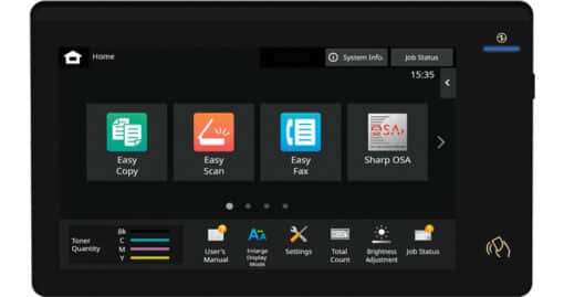 Sharp BP-55C26 A3 Multifunktionsdrucker 26 Seiten/Minute Farbe